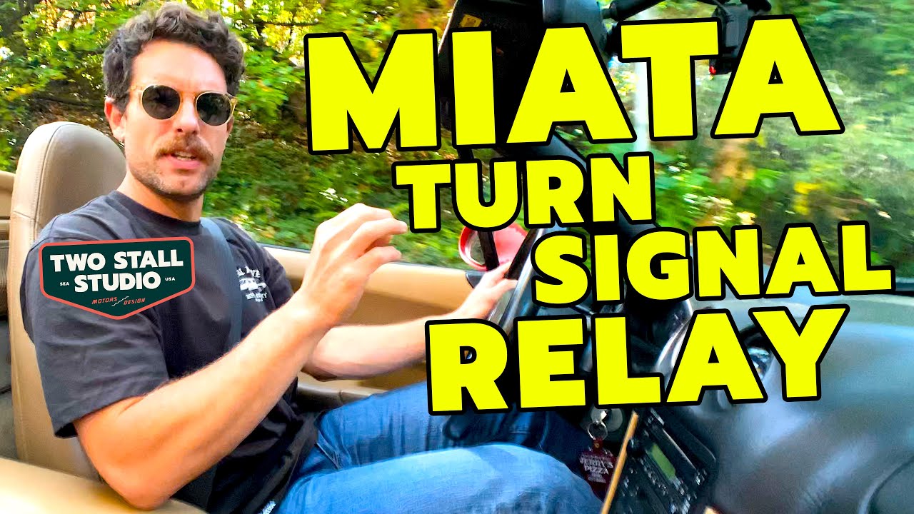Miata Turn Signal Relay Replacement (NB) - YouTube