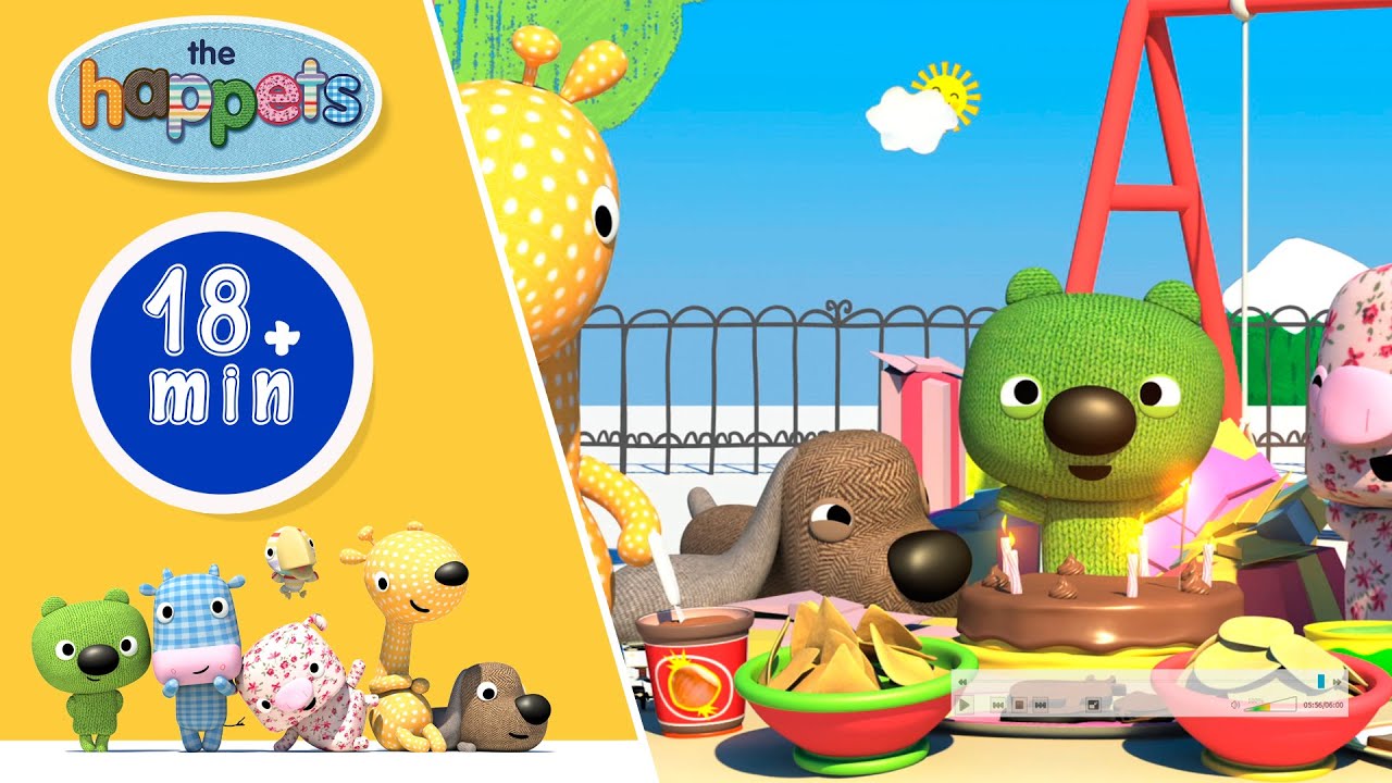 The Happets 🎉🥳 ️ | The Birthday Party | New Episode 13 |🎉🥳 ️ Cartoons ...