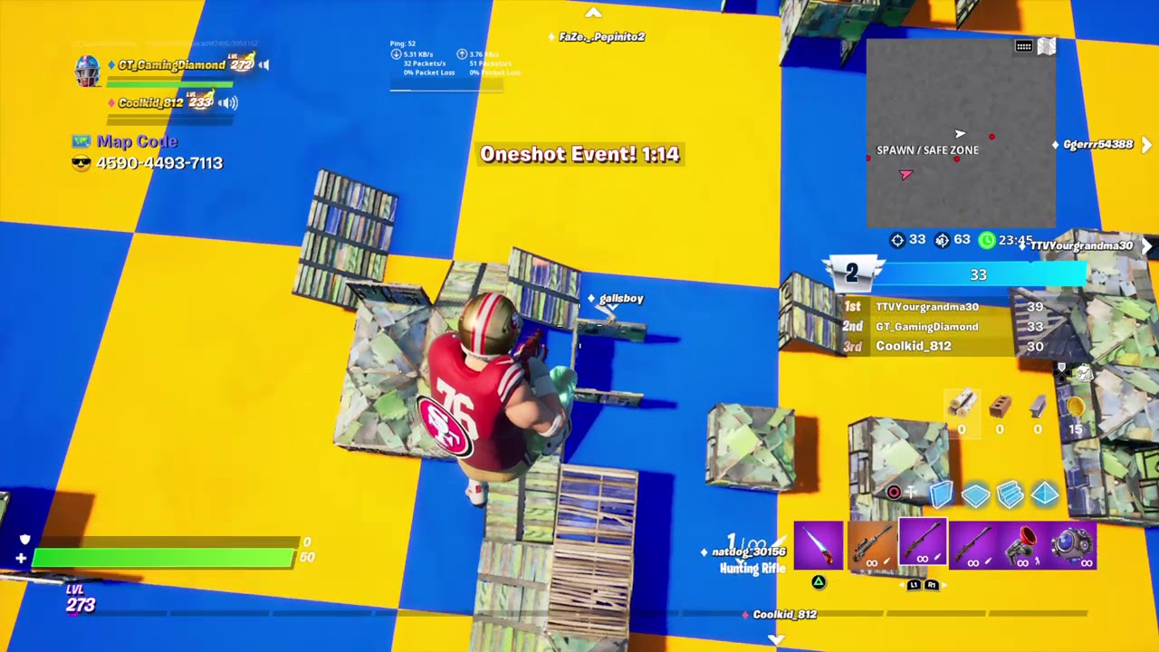 Fortnite Creative Showcase: The Pit I met new friends!!!!! - YouTube