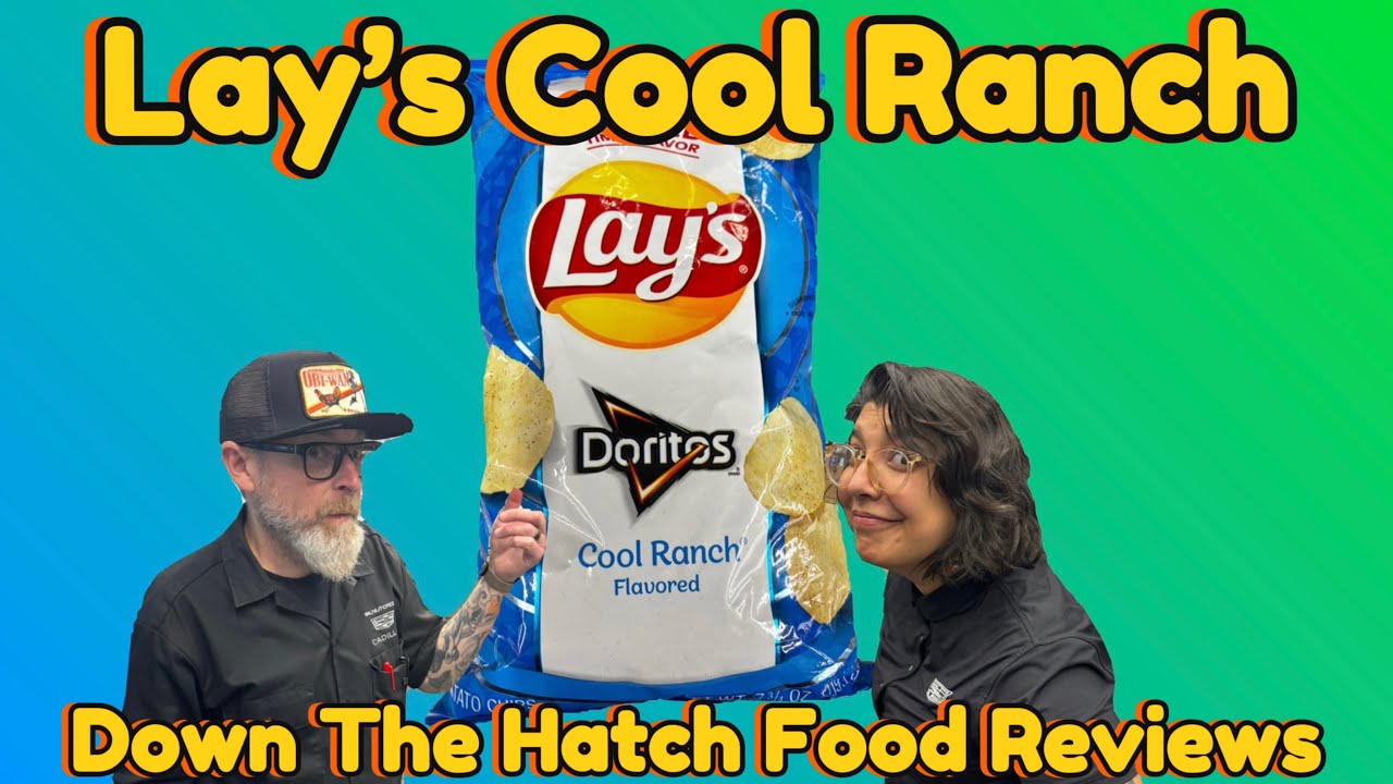 Cool Ranch (Doritos) Lays chips review . Limited flavor #snacks #chips ...