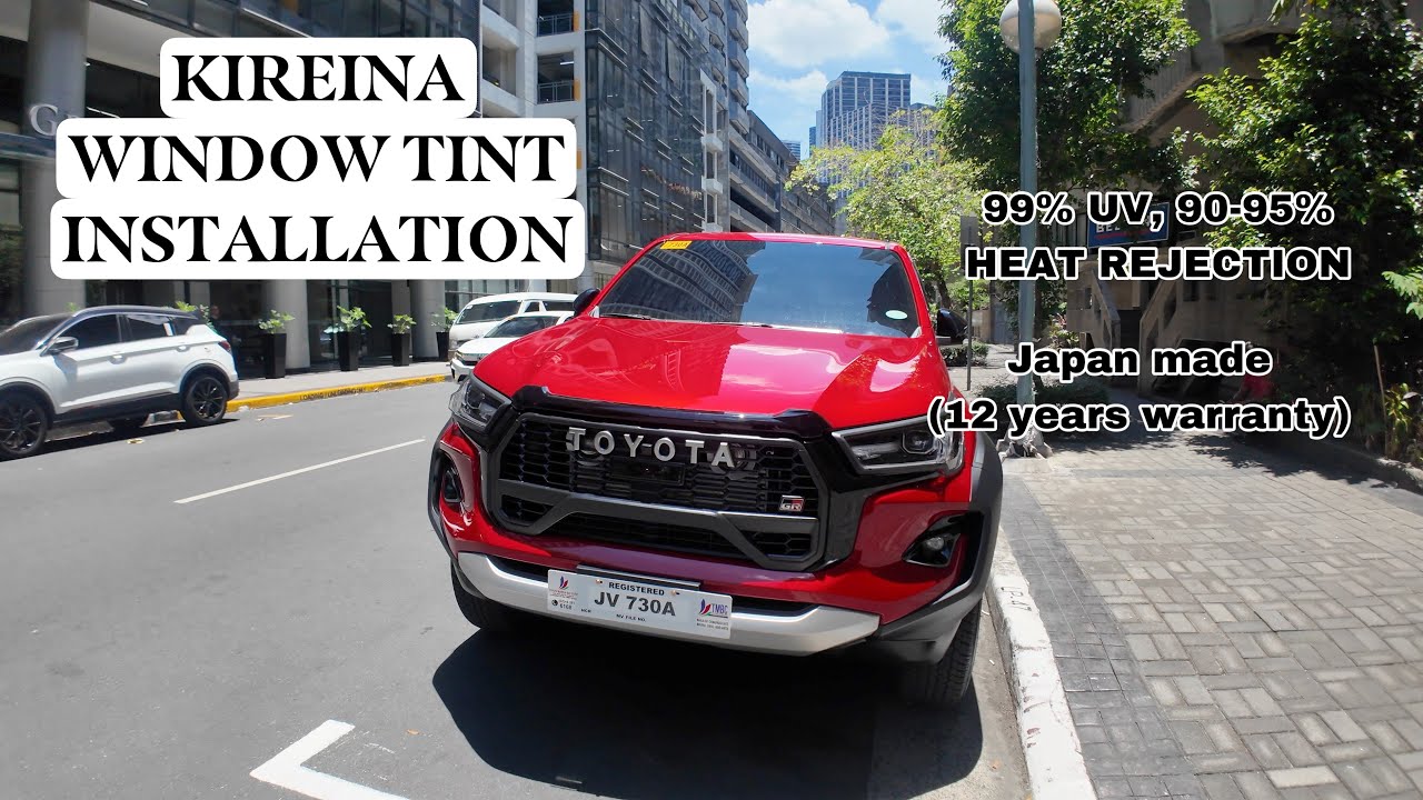 (2024) KIREINA CERAMIC WINDOW TINT FILM INSTALLATION | CAR TINT BRAND ...