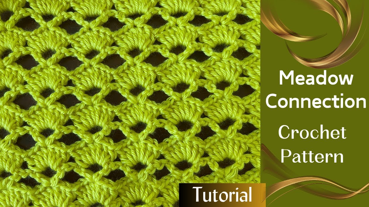 Meadow Connection Crochet Pattern Tutorial - YouTube