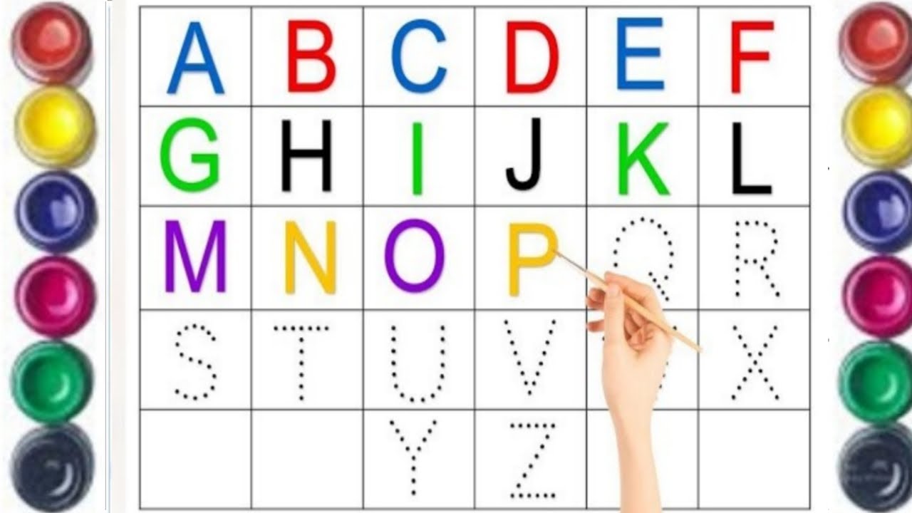 ABC Writing Collection along the Dotted Line for Toddlers & Kids | ABC ...