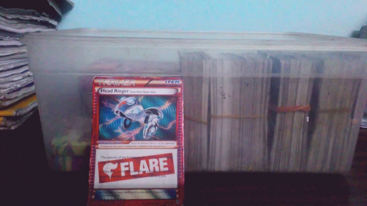 how to turn your pokemon team flare head ringer card into ANY CARD ...