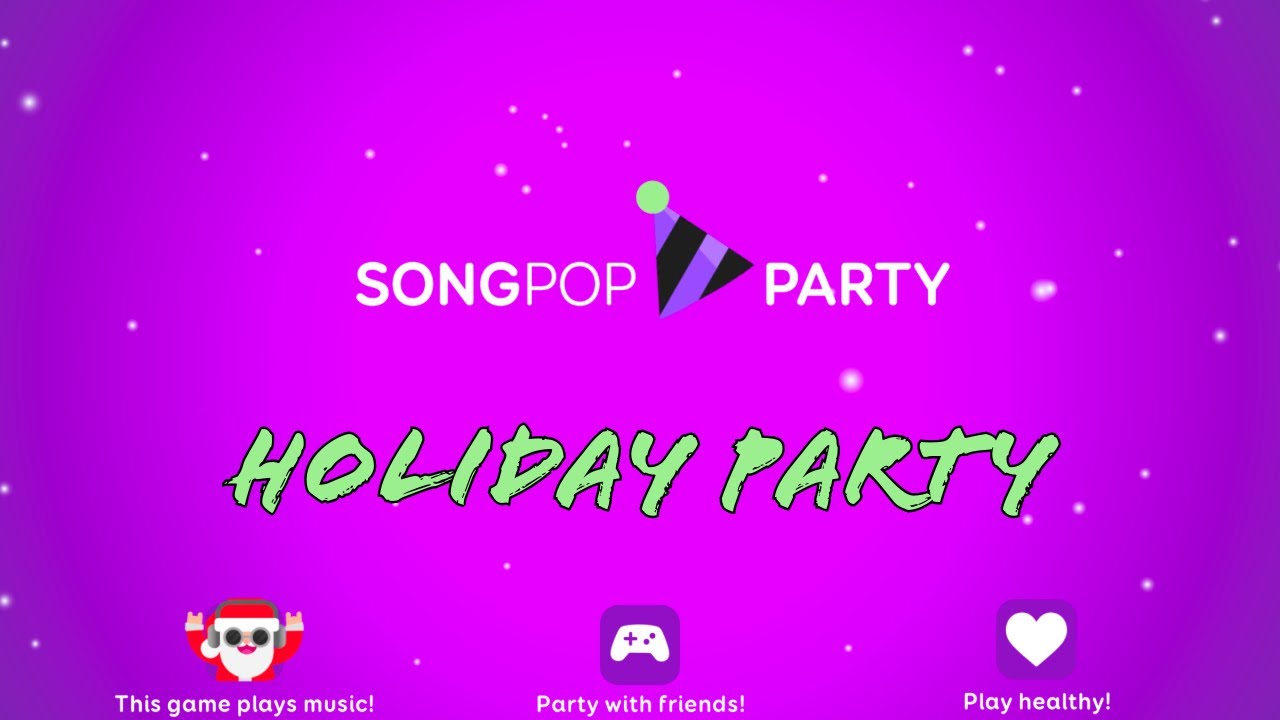 SongPop Party l Holiday Party | You Can't Win If You Don't Play - YouTube