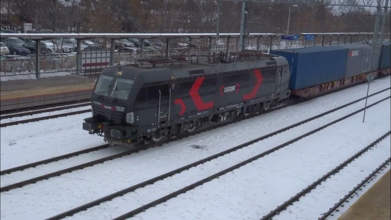 Pociągi na stacji Skierniewice, w Parku w tym Vectron Piotrek i Podkarpacki szynobus SA135! 7.2. ...