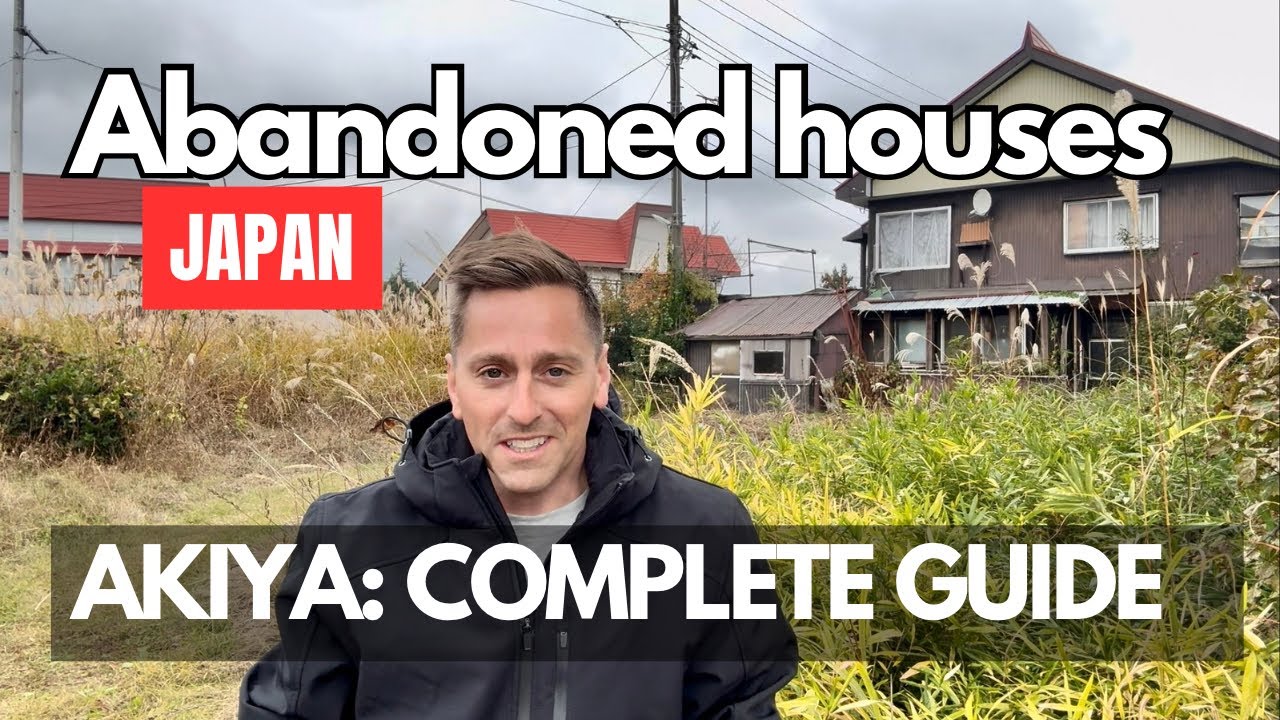 Akiya Abandoned Houses: the complete guide - YouTube