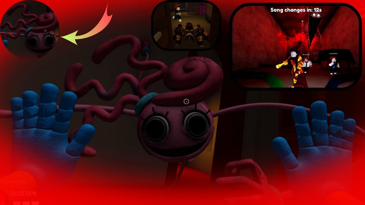 POPPY PLAYTIME CHAPTER 1,2,3 Mommy Long Lags Stylized Nextbot Chasing ...