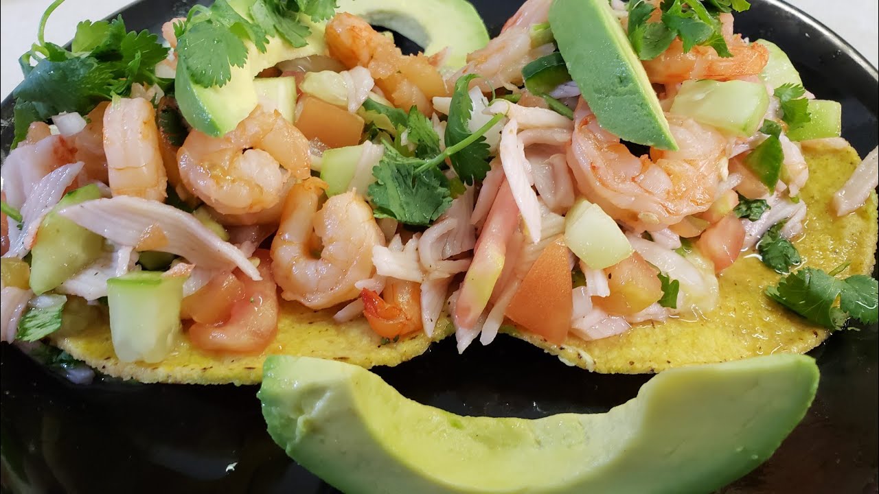 Ceviche jaiva con camaron, para esta cuaresma - YouTube