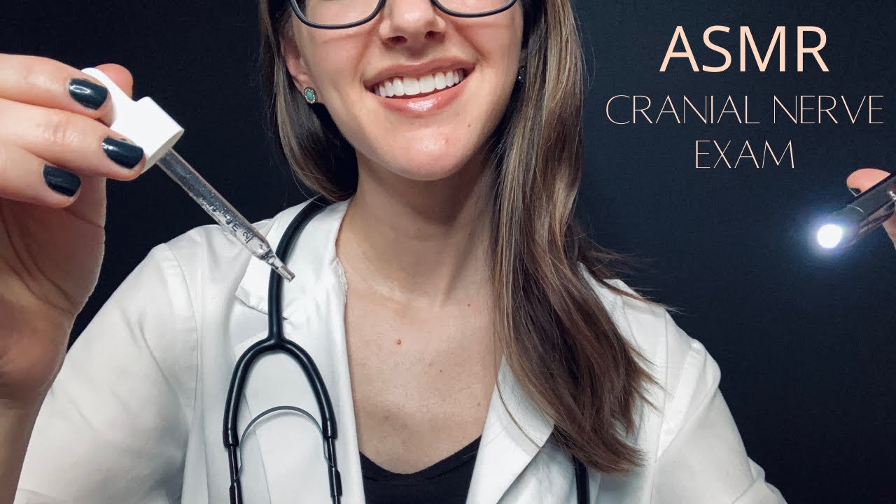 ASMR Cranial Nerve Exam l Soft Spoken, Personal Attention - YouTube