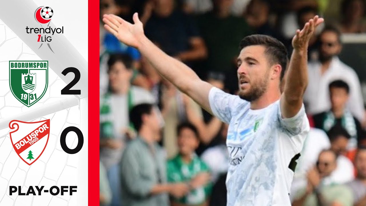 Bodrum FK (2-0) Boluspor - Highlights/Özet | Trendyol 1. Lig - 2023/24 ...