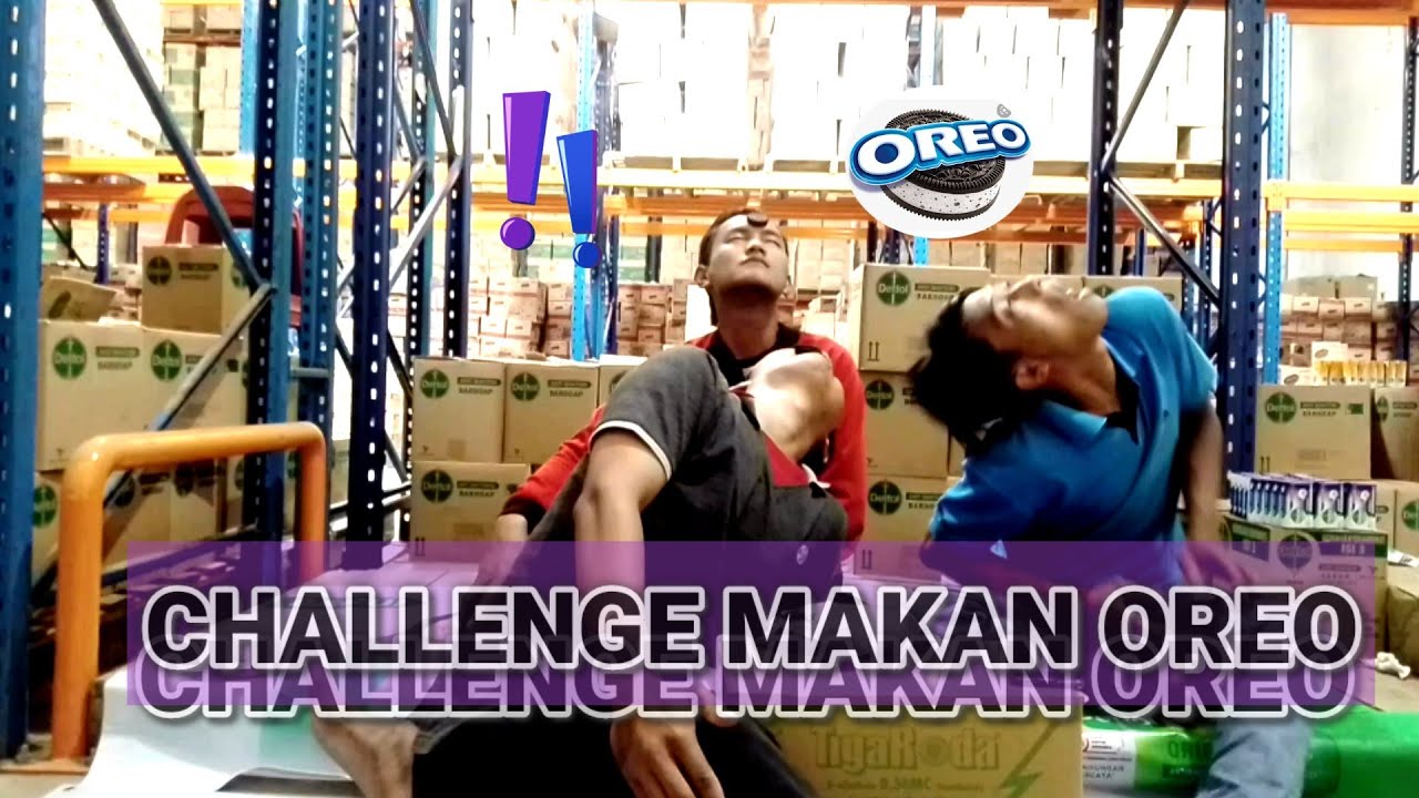 challenge oreo biskuit/challenge oreo tergila bikin ngakak/oreo ...