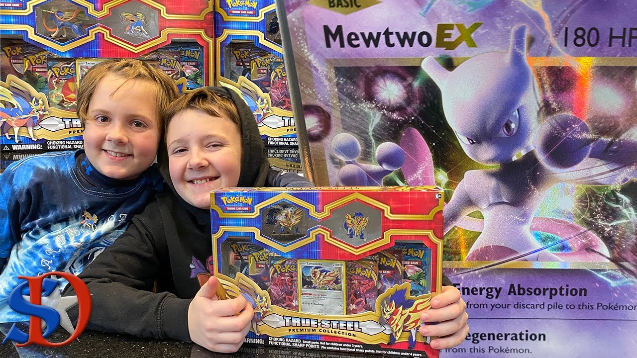 Pokemon card unboxing True Steel Premium collection box 3 of 3 Pokemon ...