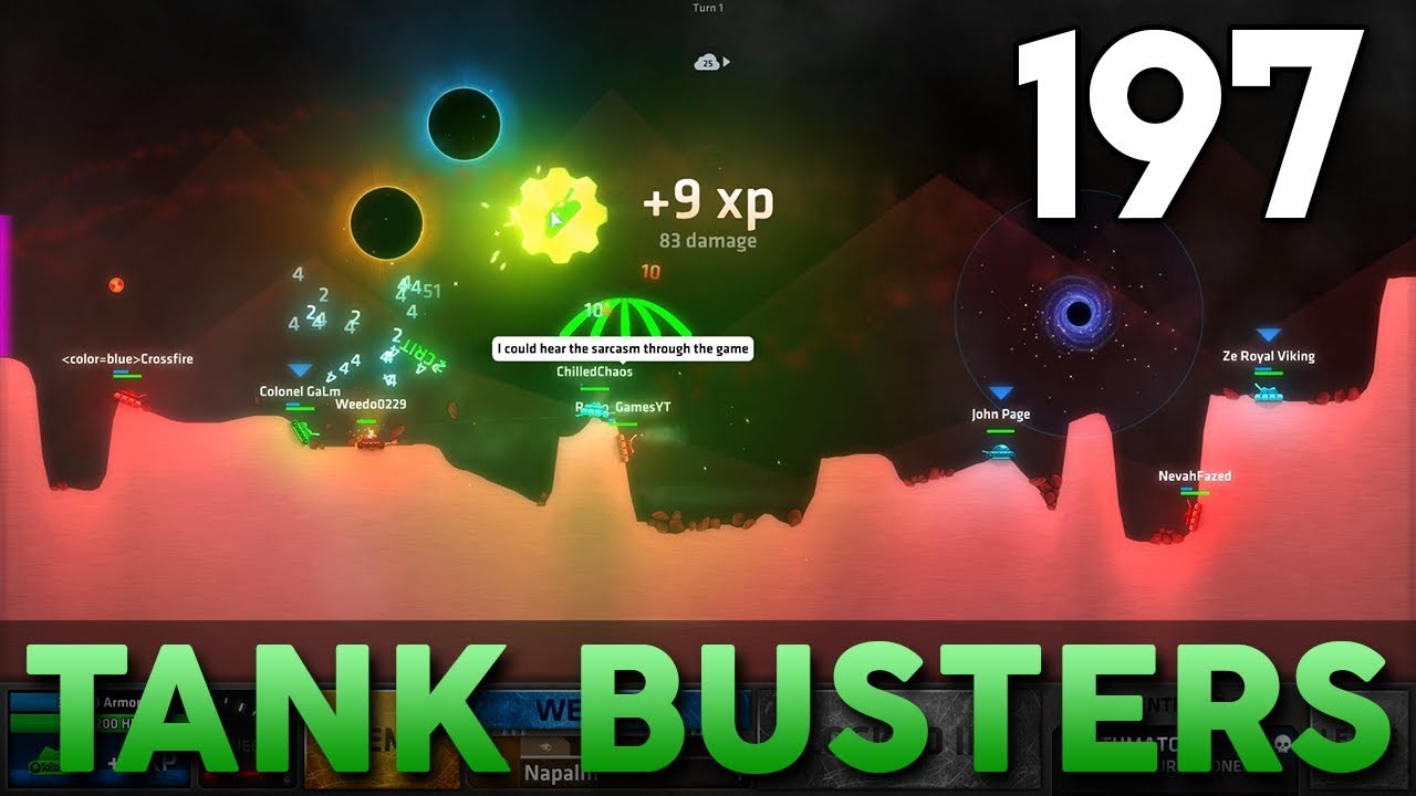 [197] Tank Busters (Let's Play ShellShock Live w/ GaLm and Friends ...