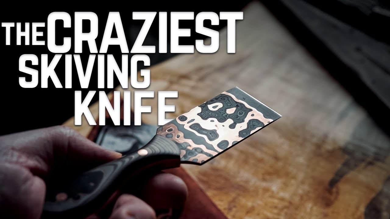 The BEST Leather Skiving Knife? Ibex Ironworks Skiving Knife Review ...