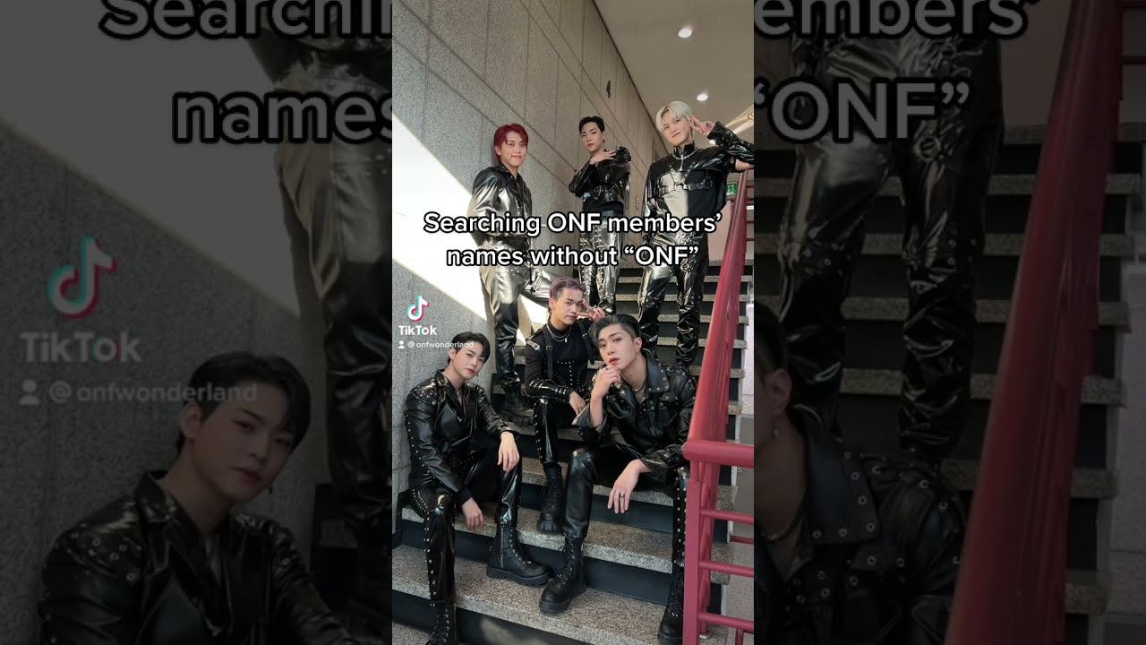 Searching ONF names - YouTube