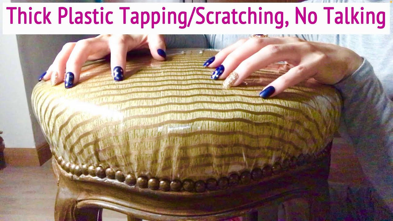 ASMR * Thick Plastic Tapping & Scratching * No Talking * ASMRVilla ...
