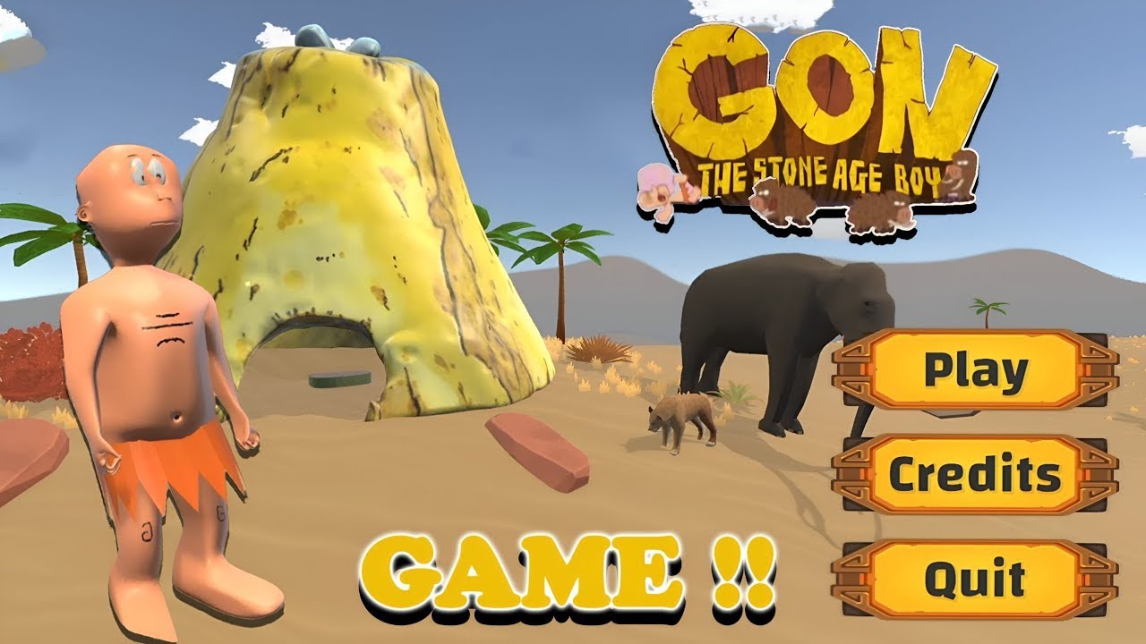 Playing GON The Stone Age Boy | Childhood Nostalgia Gameplay - YouTube