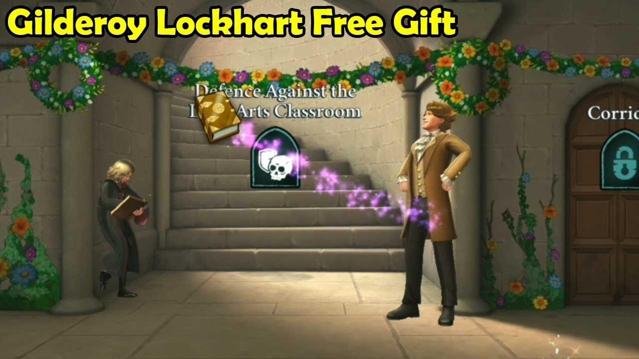 Gilderoy Lockhart Free Gift Hogwarts Mystery - YouTube