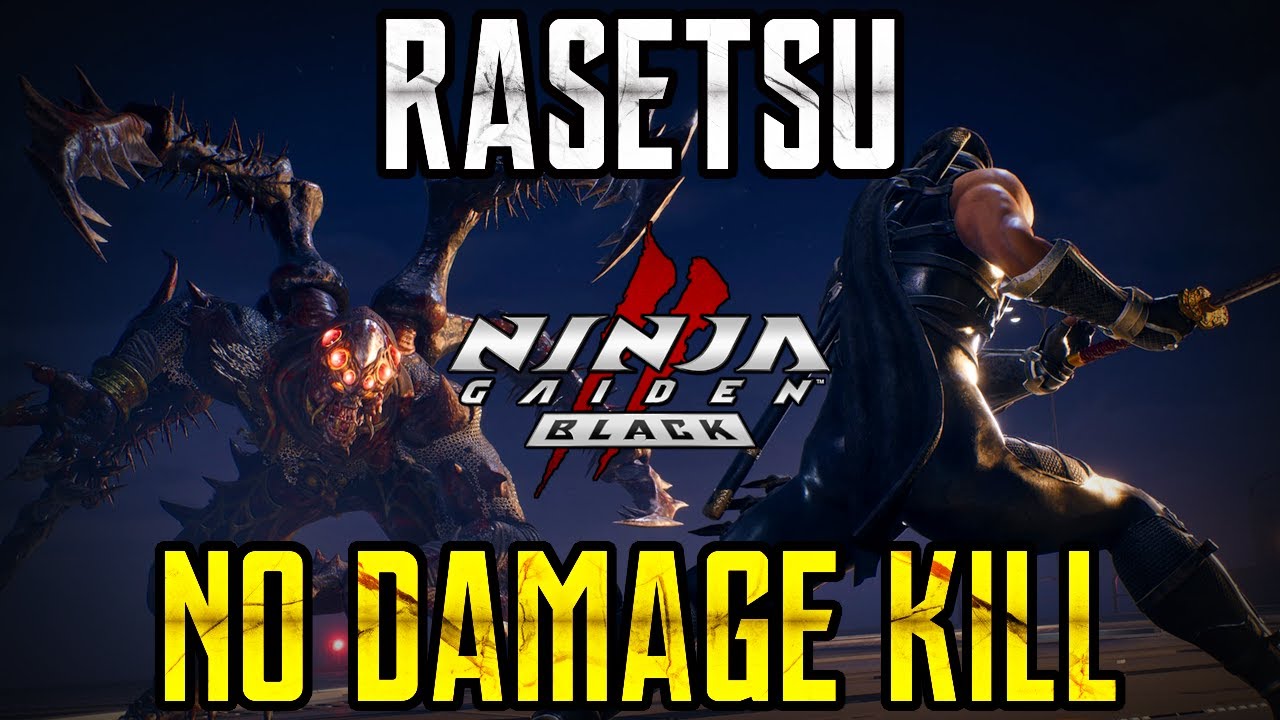 Ninja Gaiden II Black – Shadow Ninja Rasetsu No Damage Kill (Master ...