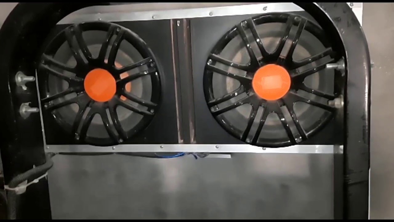 Tractor woofer system !! Xpider Audio !! Beegroo !! - YouTube