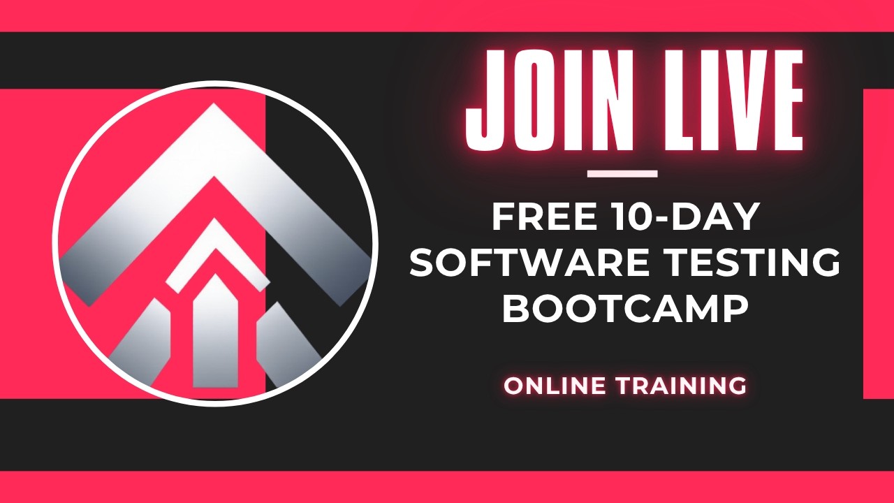 🚀 FREE 10-Day Software Testing Bootcamp (LIVE) - YouTube