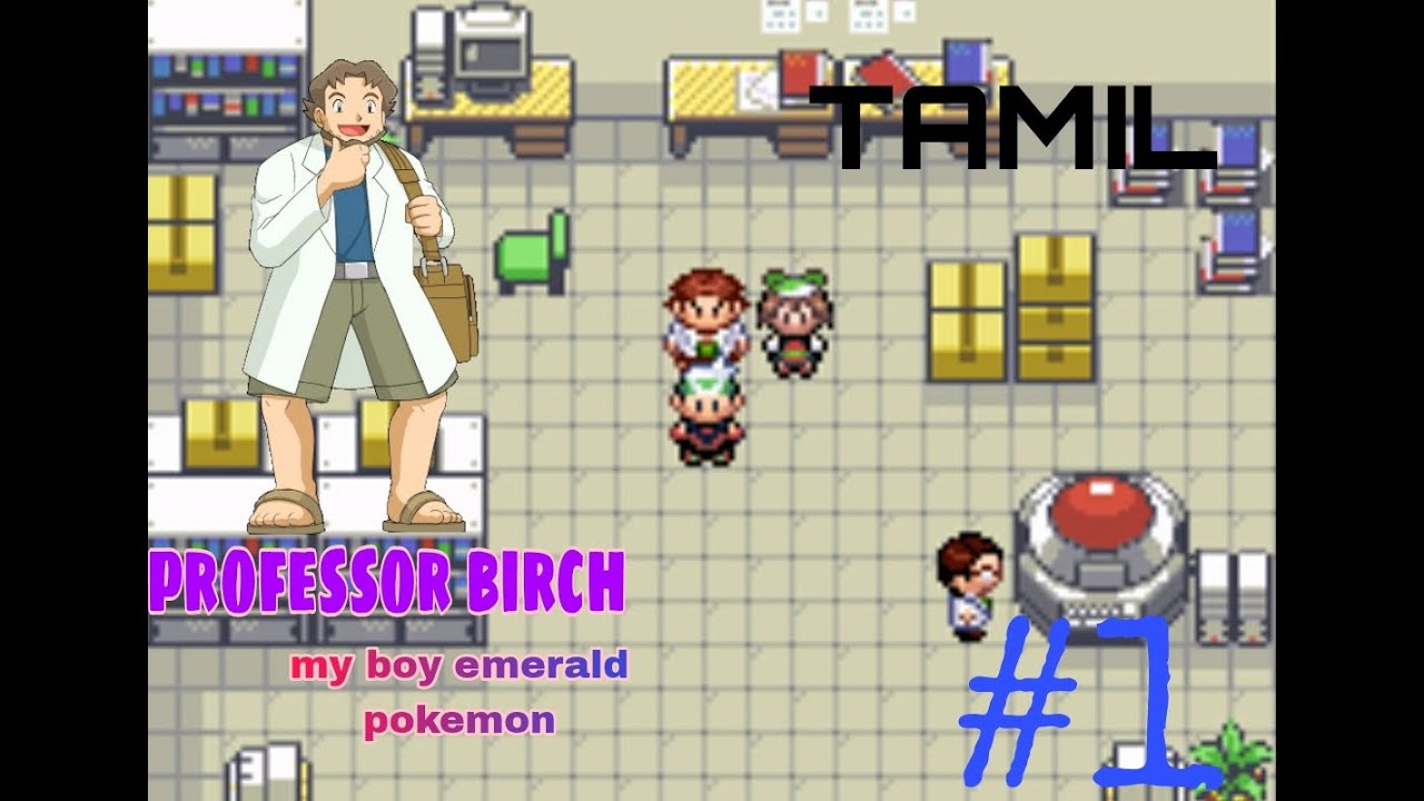 Gba my boy Pokemon emerald #1 - YouTube
