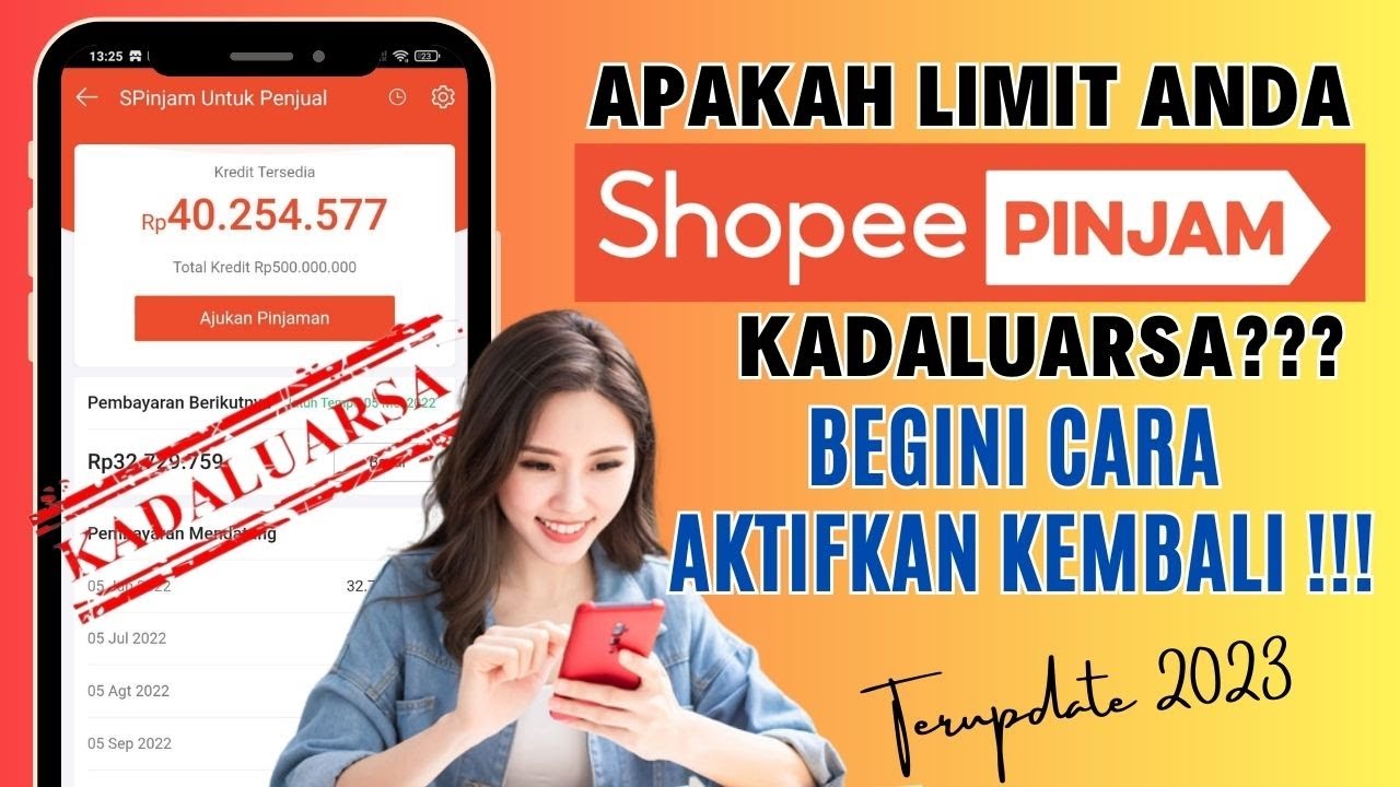 Cara Aktifkan Kembali Limit SHOPEE PINJAM Yang Kadaluwarsa‼️ Proses ...