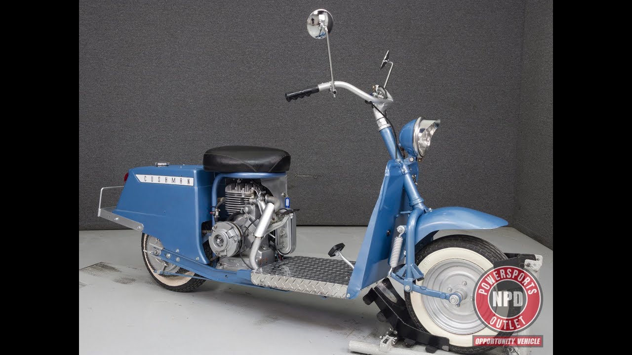 1959 CUSHMAN HIGHLANDER - National Powersports Distributors - YouTube