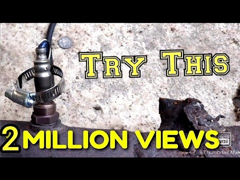 Easiest Way to Remove Stuck O2 Sensor with a Hose Clamp Trick, Best Cheapest Technique 