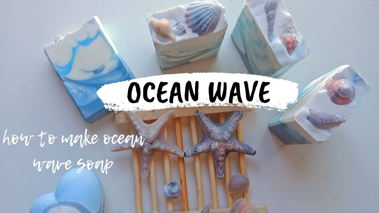 Soapmaking and Cutting the ocean wave | Soap Studio - YouTube