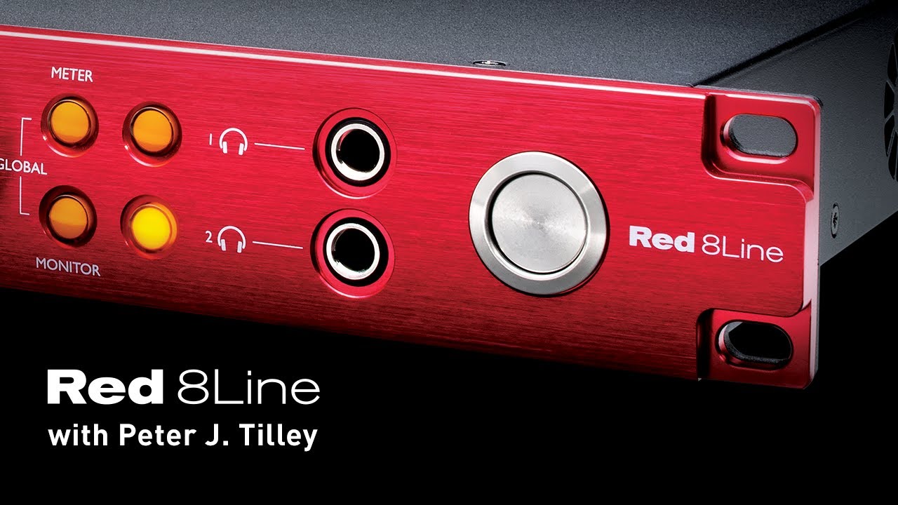 Red 8Line // Overview // At Home, At Home // Focusrite Pro - YouTube