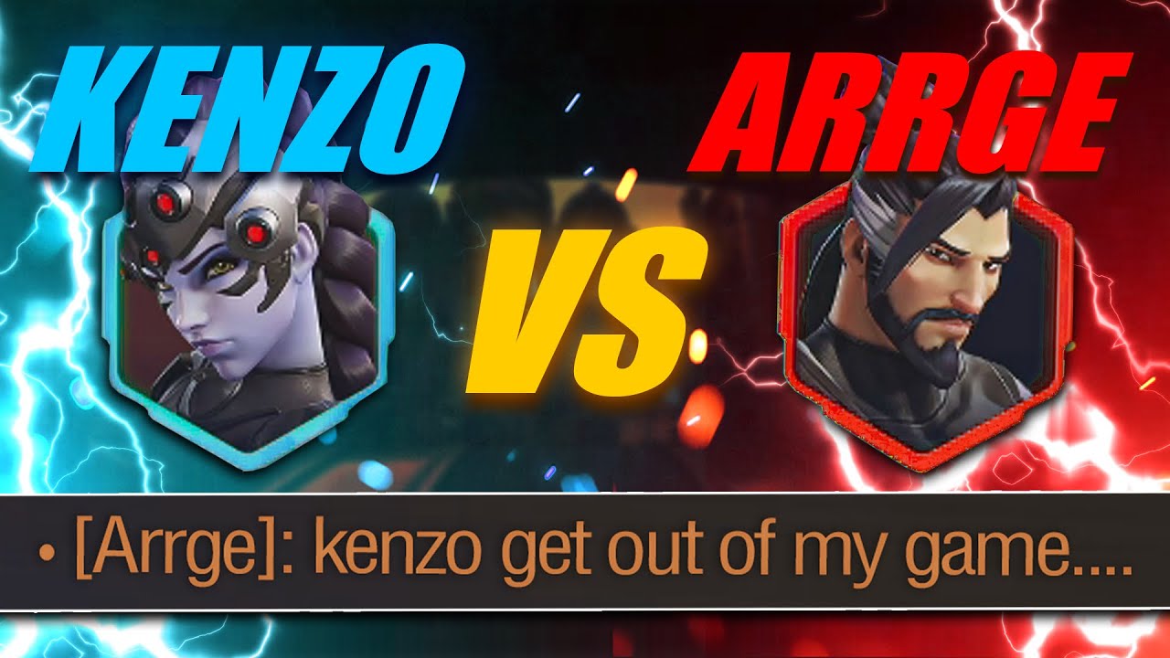 TheRealKenzo's Widowmaker vs Arrge's Hanzo - YouTube