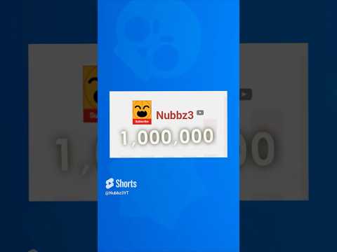 Nubbz3: The Journey to 1 Million Subscribers in Brawl Stars