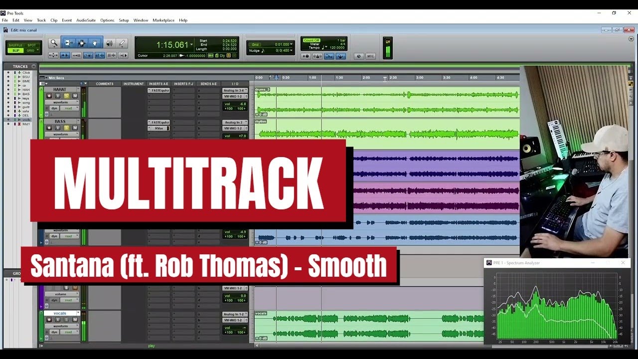 BAIXAR MULTITRACK Santana (ft. Rob Thomas) - Smooth (ABAIXAR PLUGIN GRÁTIS) #multitracks - YouTube
