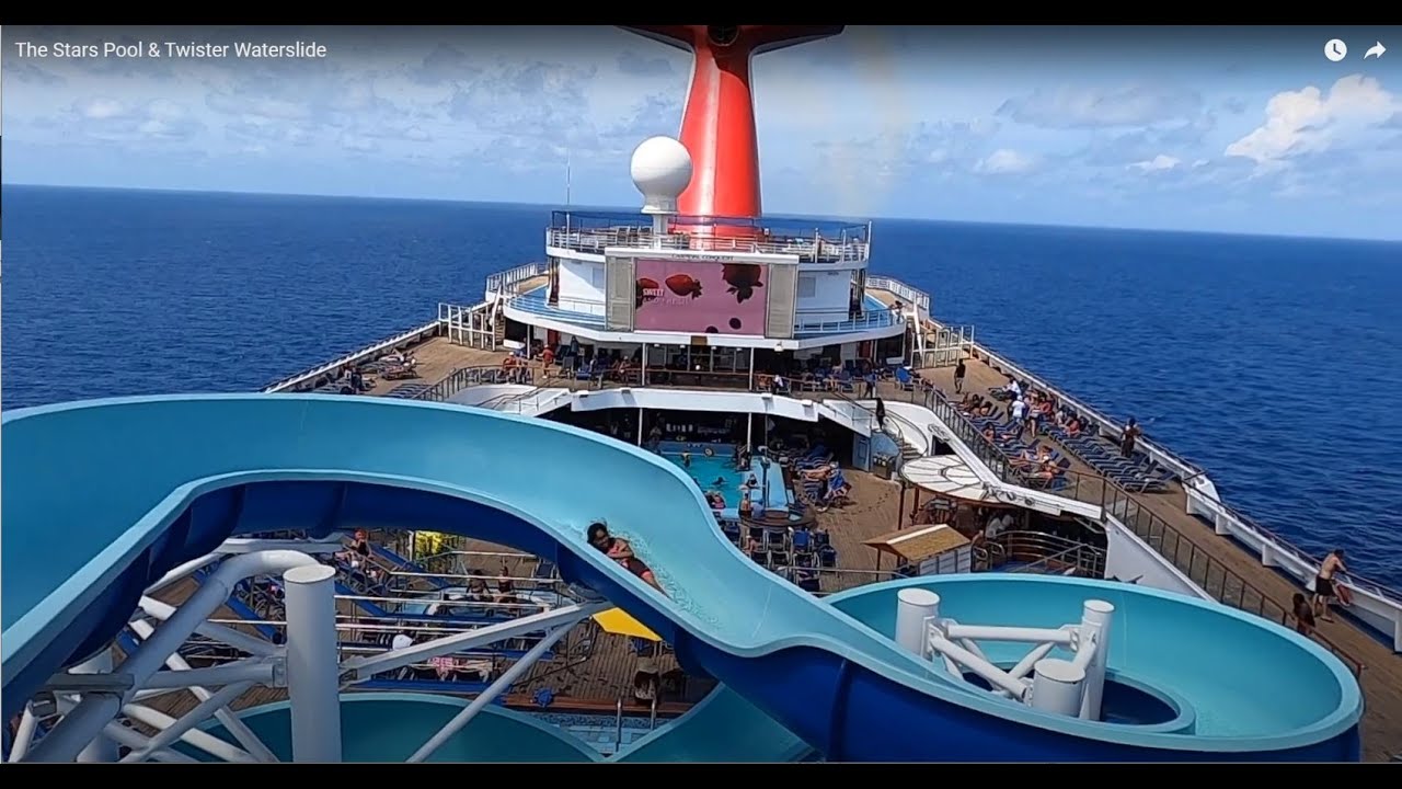 The Stars Pool & Twister Waterslide - YouTube