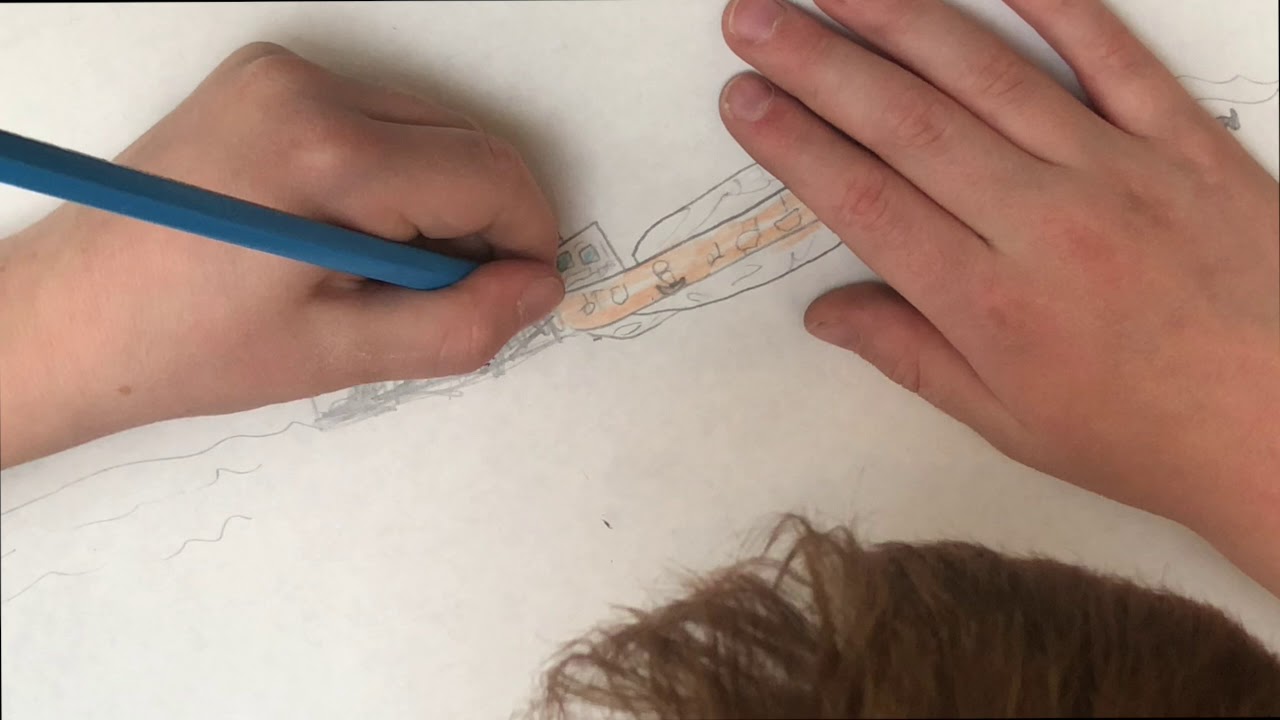 Ice Boat Drawing - YouTube