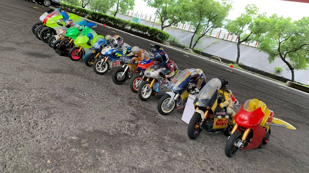 ラジコンバイク ハングオンレーサー Kyosho NSR 1/8 HOR ZH RC bike 遙控電單車 2019/8/18 同樂 ...