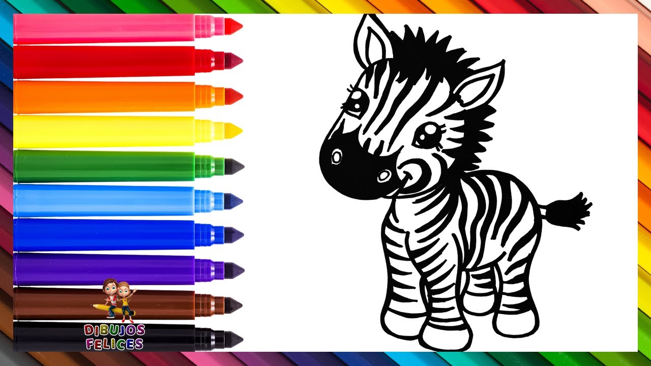 Lindas Imágenes De Dibujos Animados De Cebra