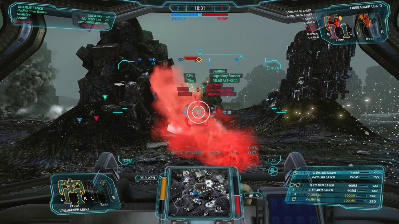 MechWarrior Online: Linebacker A Variant (LBK-A) Showcase - YouTube