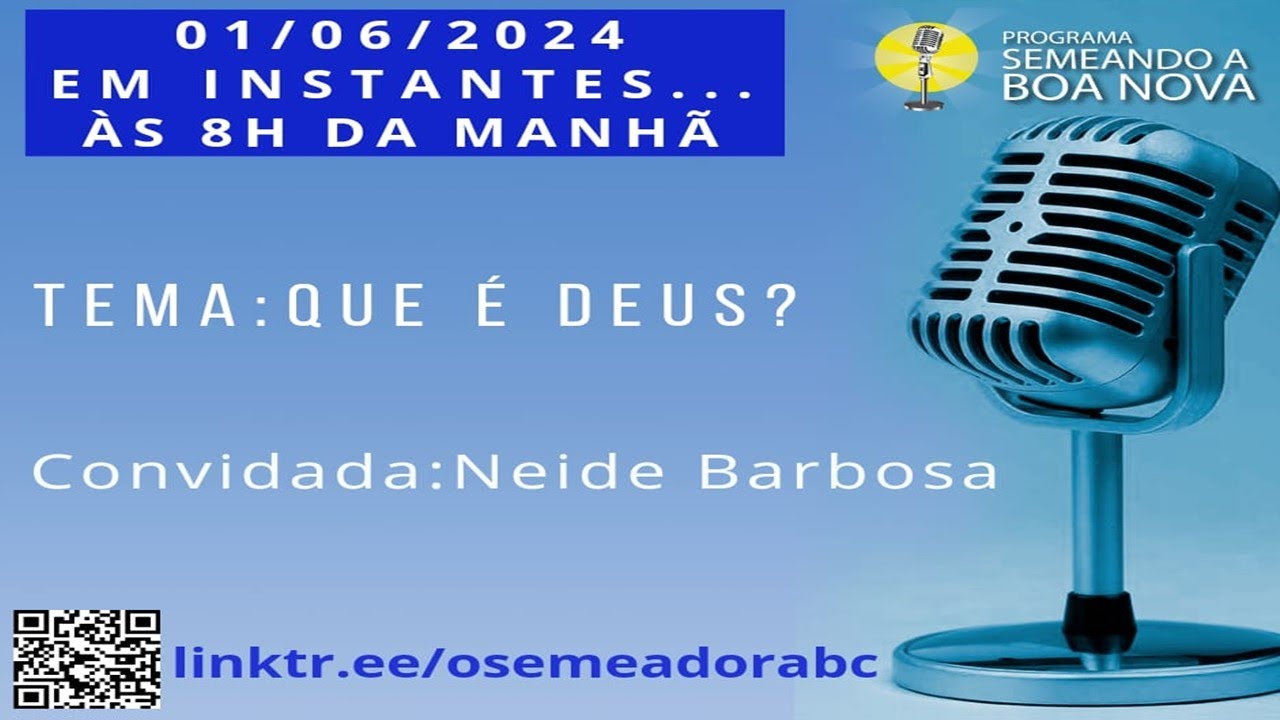Que é Deus? com Neide Barbosa - YouTube