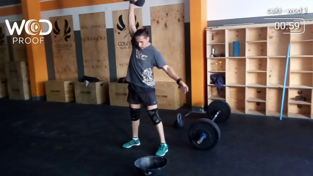 wod 2(b) duplas(escaled), team colossus wodstock 2017 - YouTube