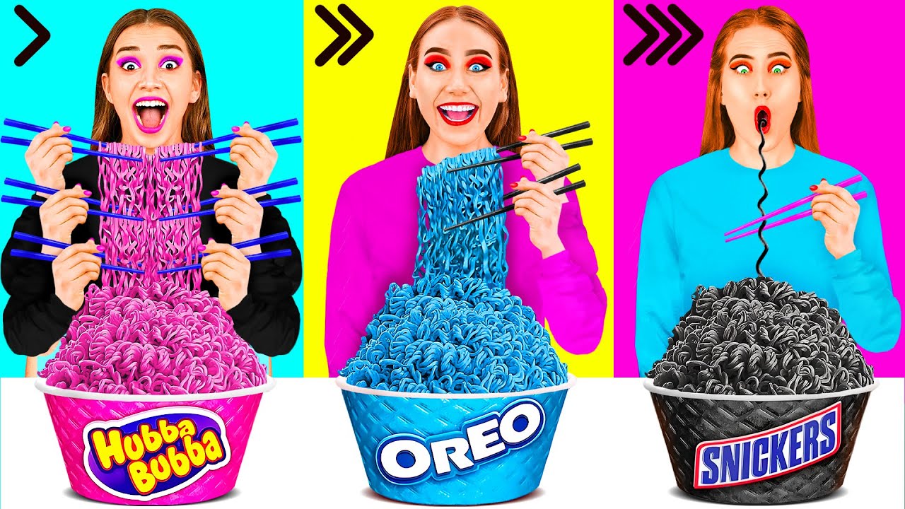 Fast, Medium or Slow Food Challenge by Fun Challenge - YouTube