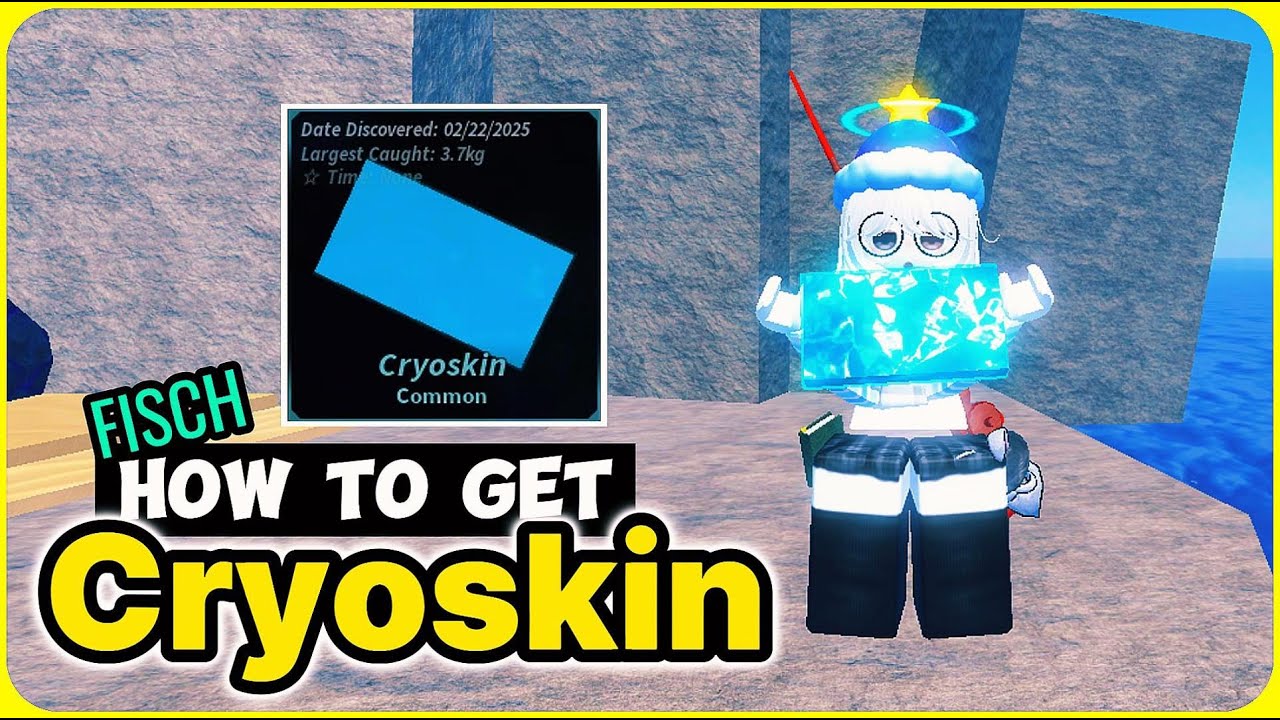 How to EASILY Get the Cryoskin in Fisch - YouTube