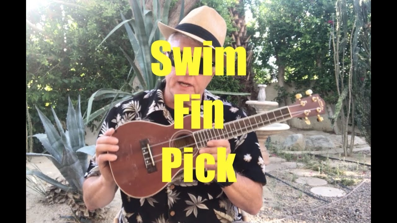 SWIM FIN UKULELE PICK! by Pismo - YouTube