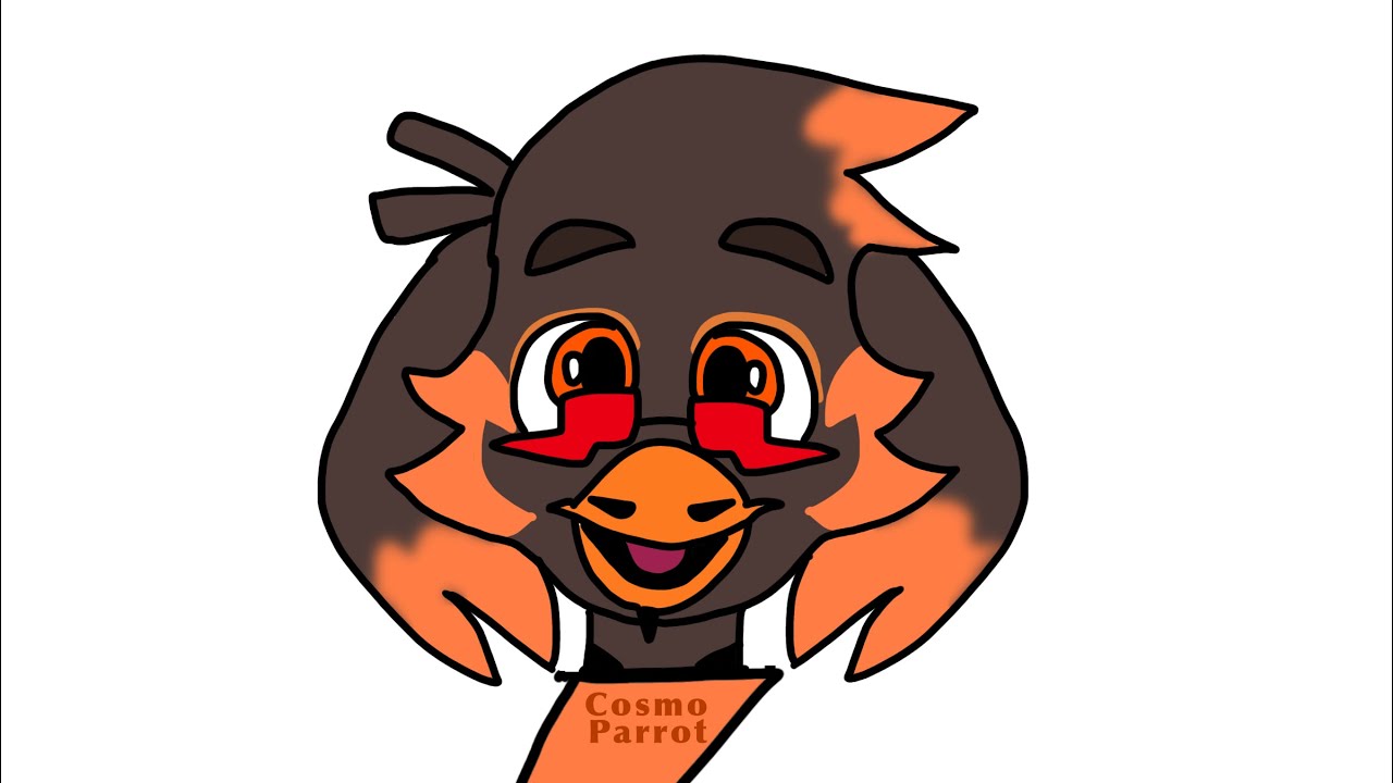 SNEAK PEEK OF AN UPCOMING COSPLAY (COSMO THE PARROT FROM A PIZZA THE ...