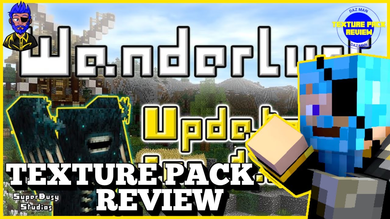 Wanderlust Texture Pack Review ¦ Daz Man Minecraft Texture Pack Review ...