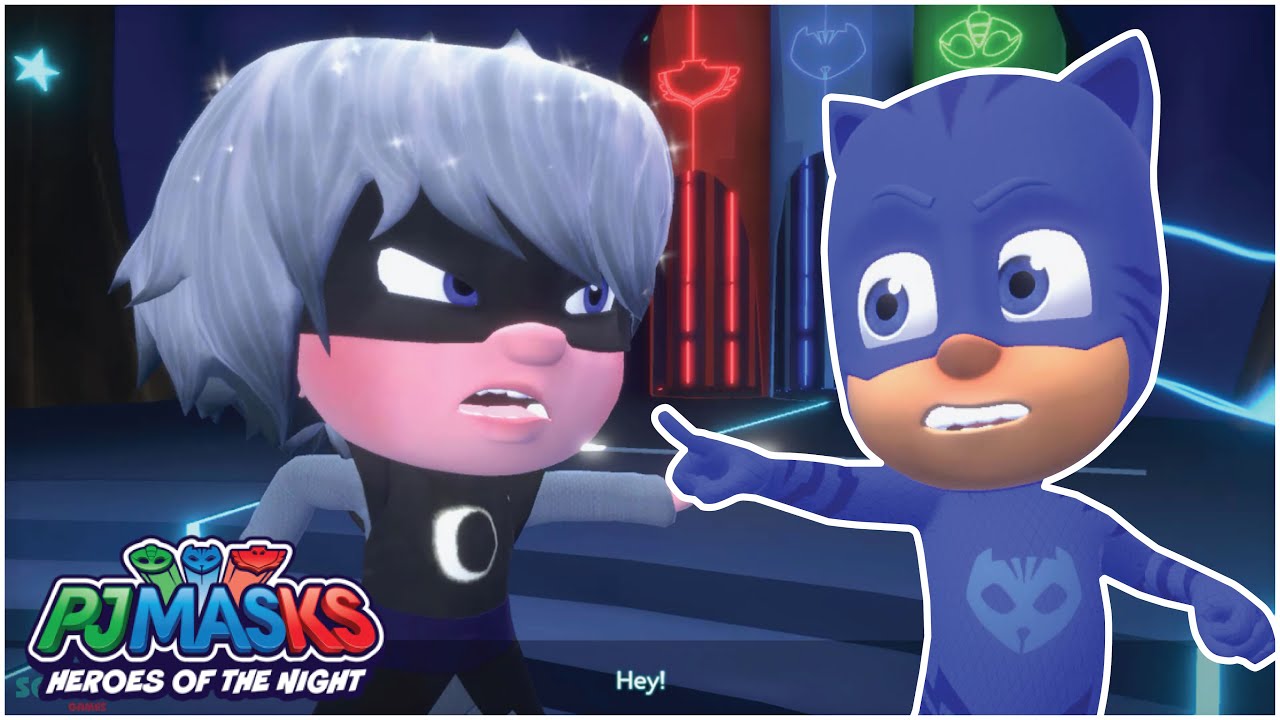 PJ MASKS HEROES OF THE NIGHT Part 13 - Moths in HQ - YouTube