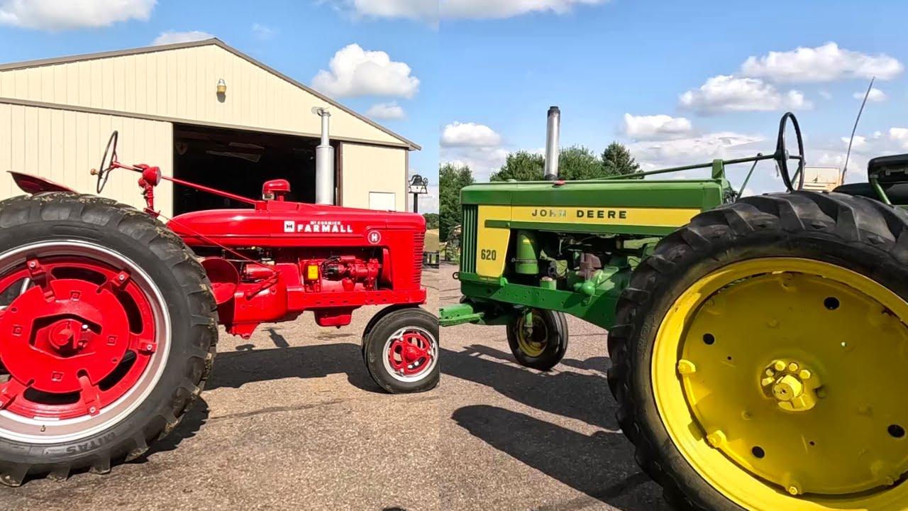 A Fully Restored Antique Tractor Collection! - YouTube