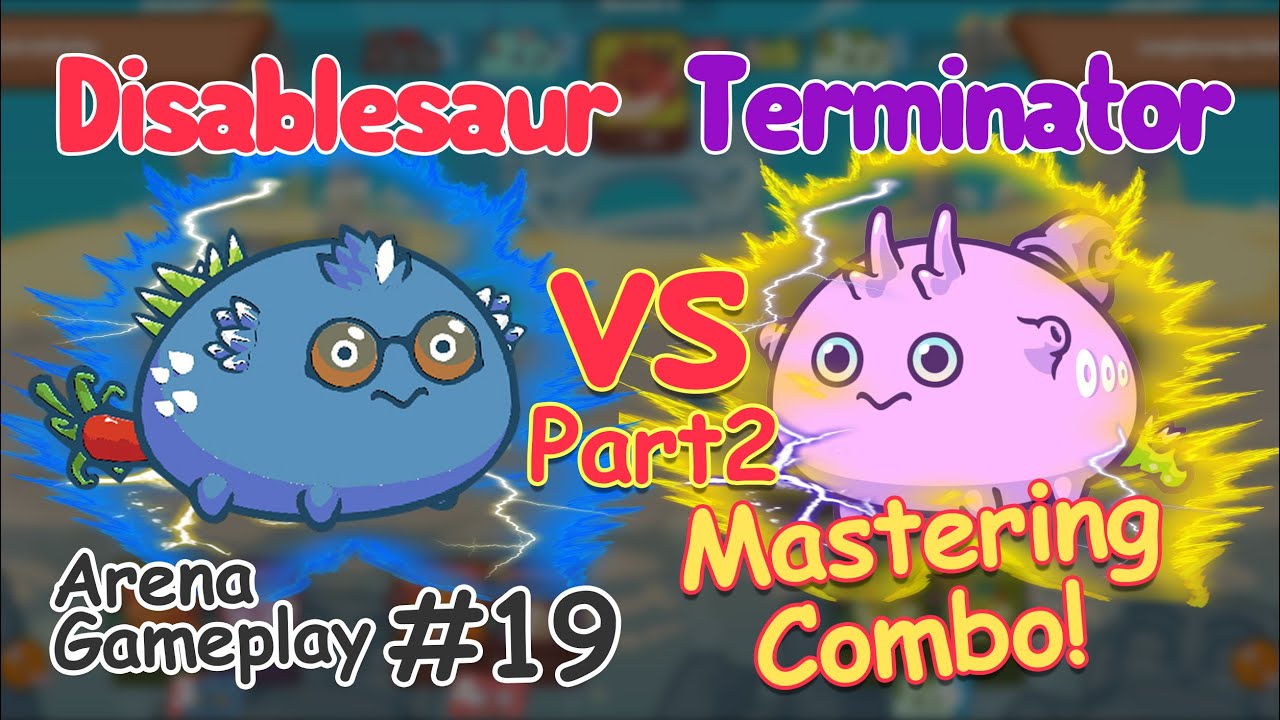 Disablesaur VS Terminator Part 2 | Mastering Combo | Arena Gameplay ...